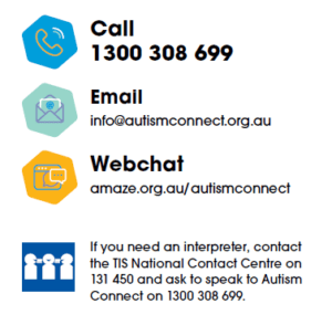Amaze - National Autism Helpline - myDr.com.au